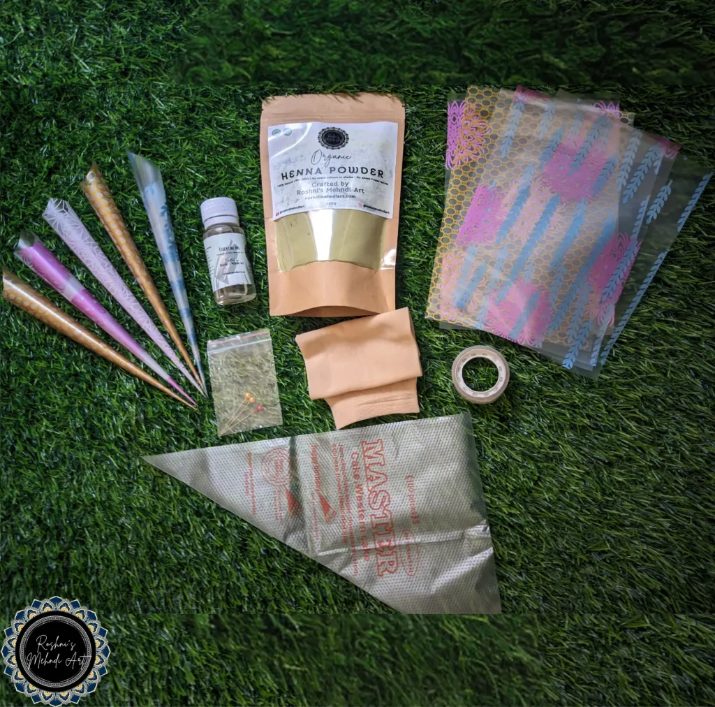 Henna Mehndi Kit For Beginners | Roshni's Mehndi Art