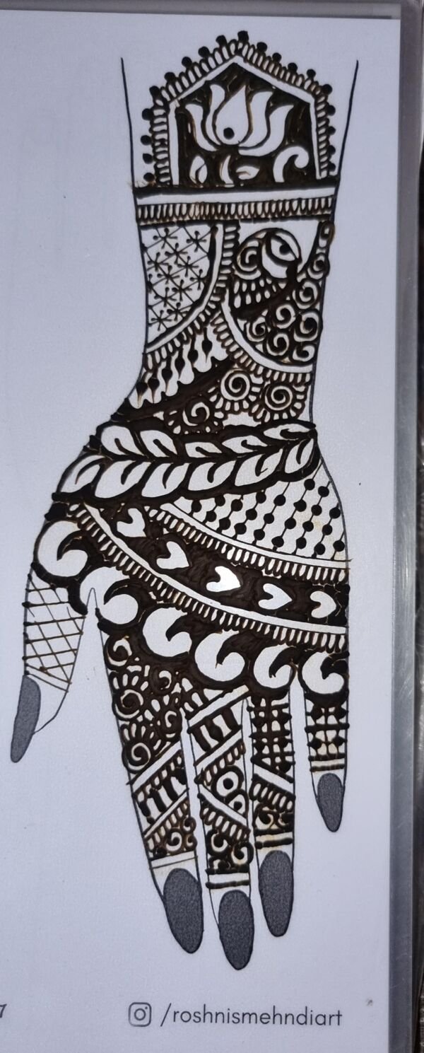 Henna Reusable Mehndi Practice Book | Roshni's Mehndi Art